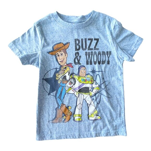 Disney | Shirts & Tops | Disney Toy Story Buzz Woody Tee | Poshmark